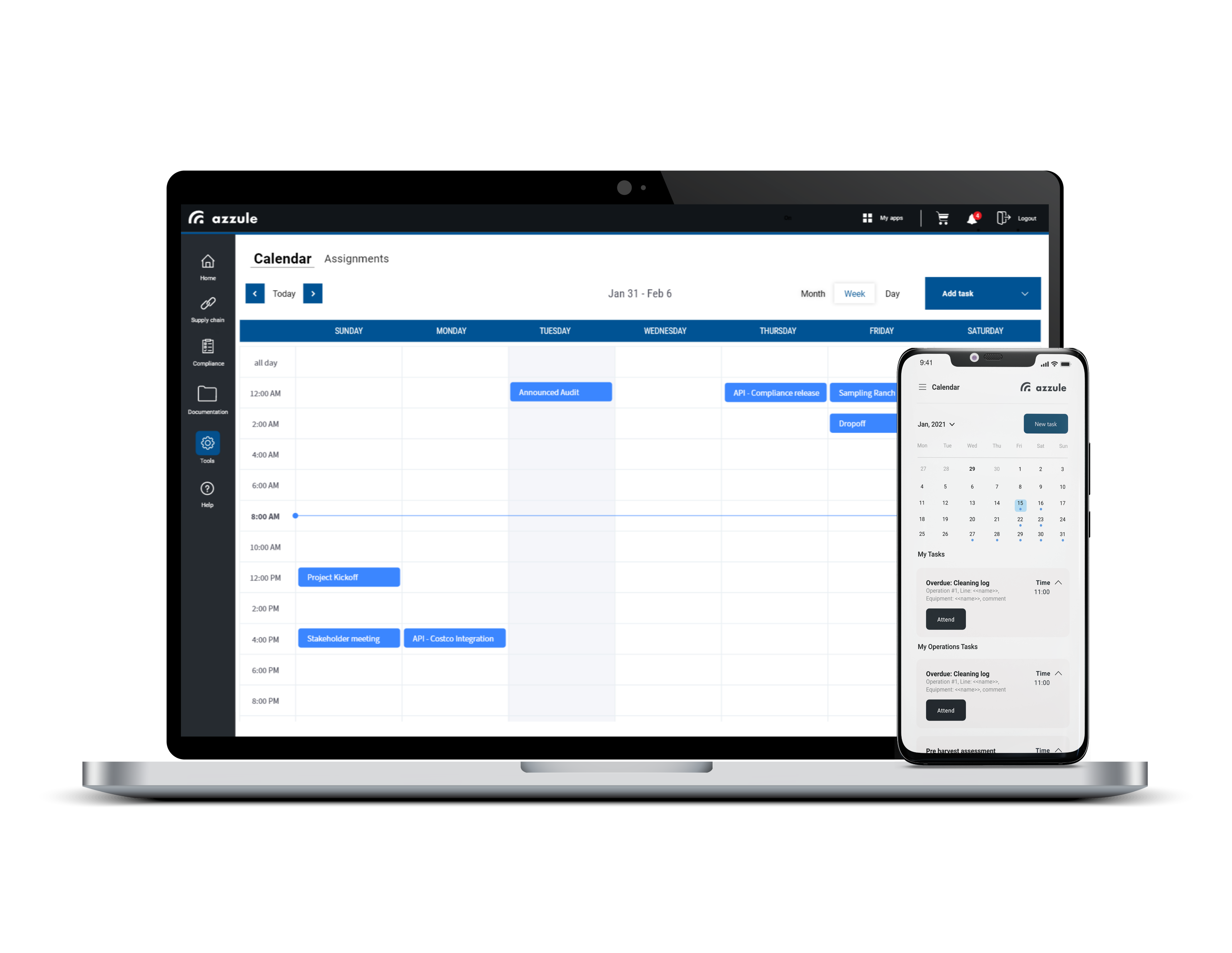 Registre Su Progreso. Avance a la fase digital con su Azzule App.